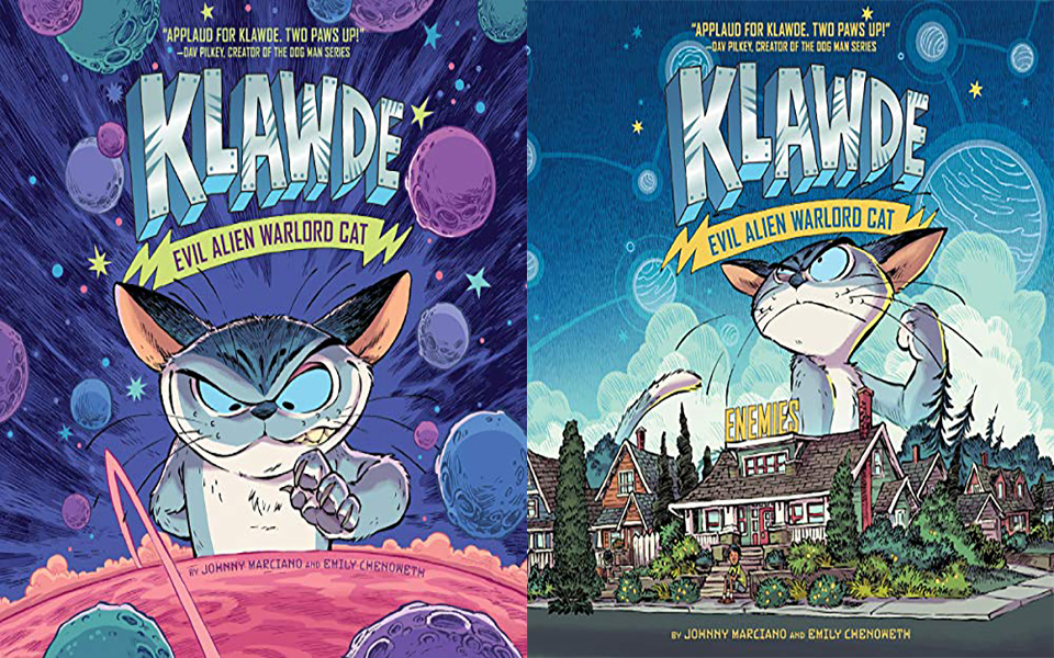 Klawde: Evil Alien Warlord Cat Audiobook by Johnny Marciano, Emily ...